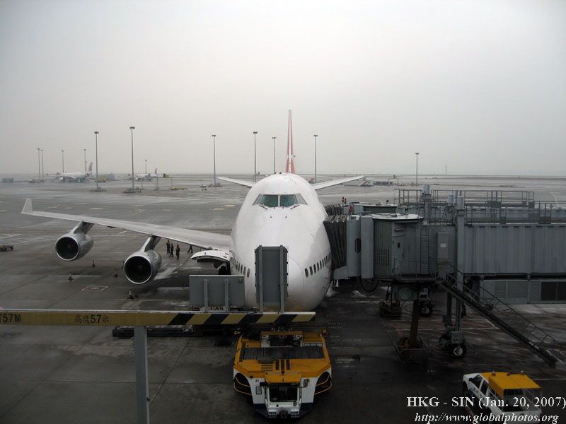 Flight Report : Hong Kong - Singapore Photo Gallery