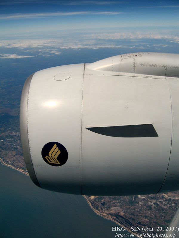 Flight Report : Hong Kong - Singapore Photo Gallery