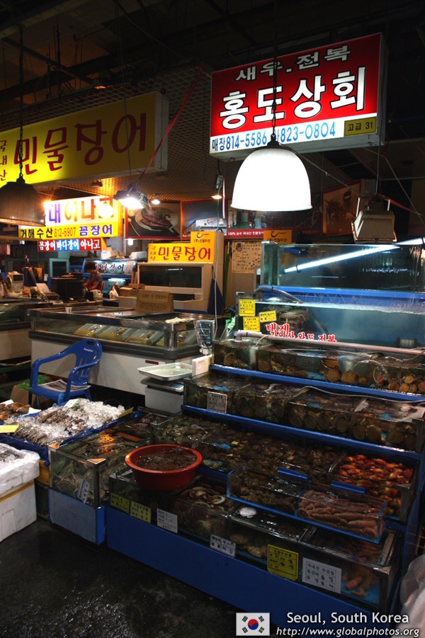 Seoul - Noryangjin Fish Market Photo Gallery